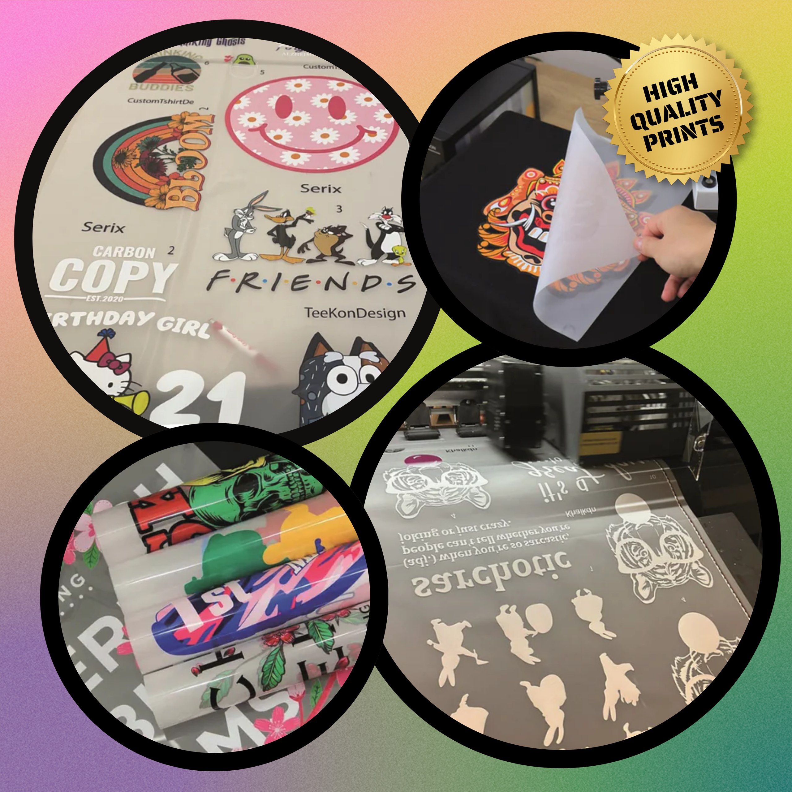 DTF Delaware - DTF Transfers : Build Your Gang Sheet Now!